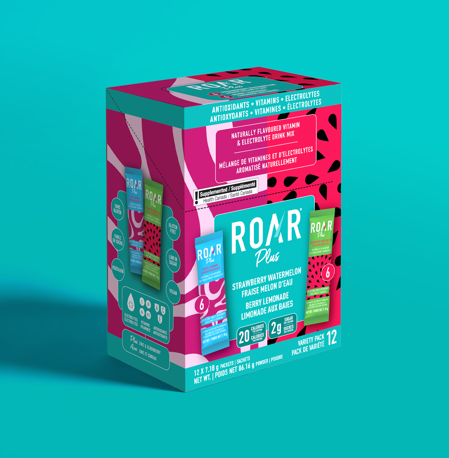 POWDERS VARIETY PACK – ROAR Organic Canada